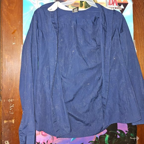 George | Tops | George Blue Buttondown Dress Shirt Large | Poshmark